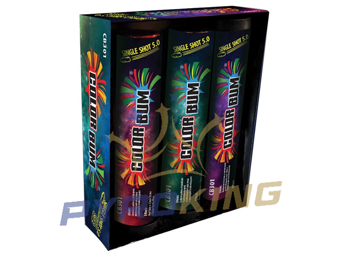Zom Bum Color Bum Single Shot 5.0 CB301 - Pol-Expance - Pyroking.pl